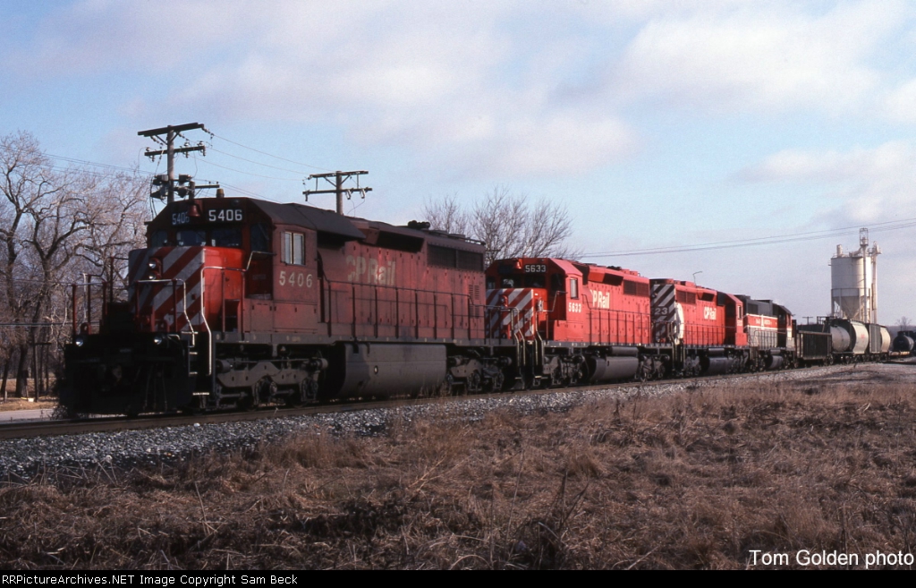 CP 5406, 5633, 5523, and BAR 90 on #501